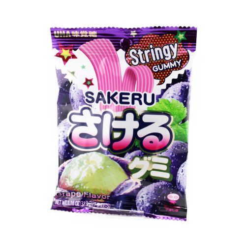 Uha Sakeru Gummy Grape 7P 32.9G – DainobuNYC