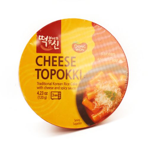 Dong Won Hot Cheese Topokki Cup 4.23Oz – DainobuNYC