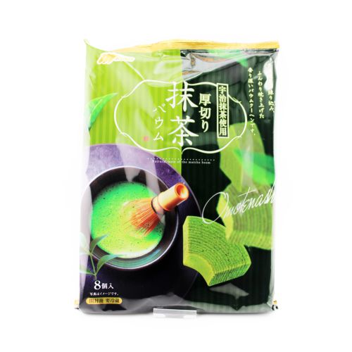 Marukin Matcha Buam Cake 8P 200G – DainobuNYC