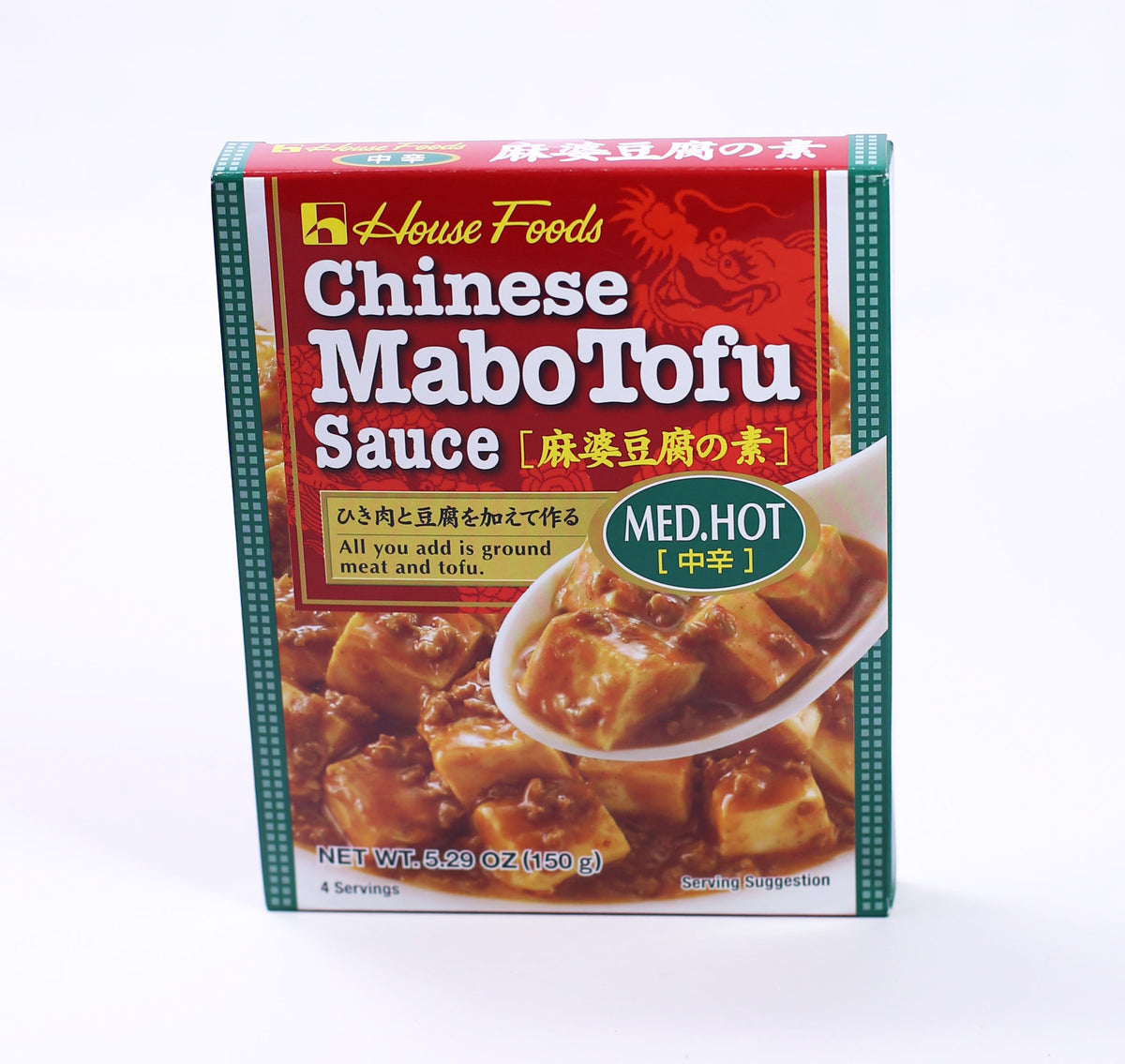 Mabo Tofu Mid Hot 150G House – DainobuNYC