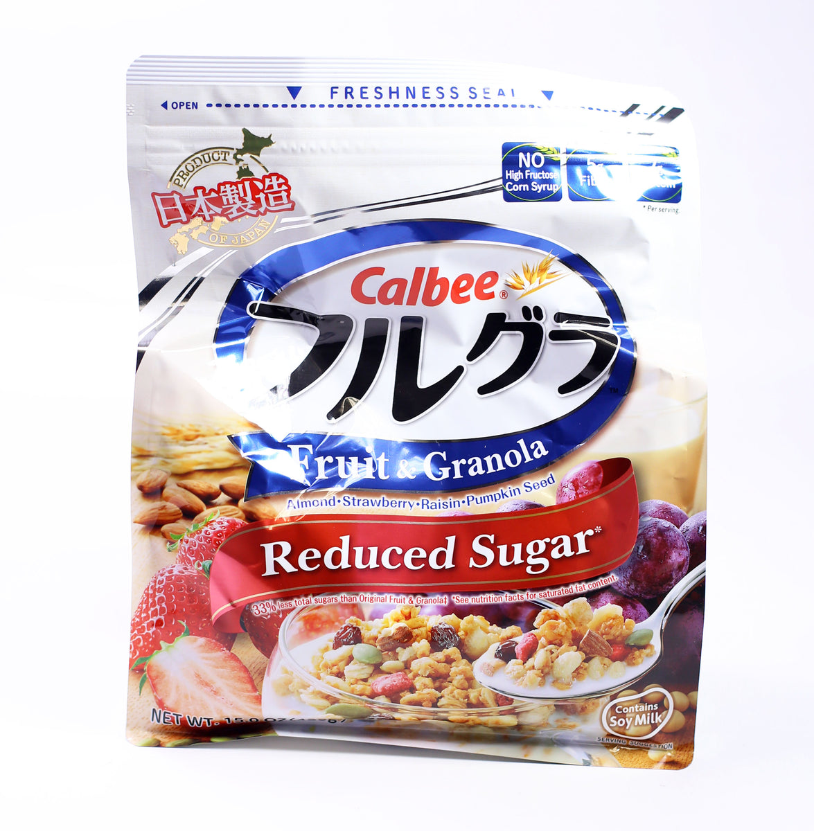 Fruits&Granola Reduced Sugar Furugura 425G Calbee – DainobuNYC