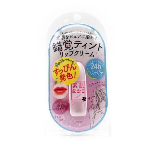 Suhada Kinenbi Fake Nude Lip Cream 01 Pink Sana – DainobuNYC