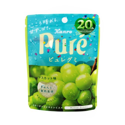 Kanro Pure Gummy Muscat 56G – DainobuNYC